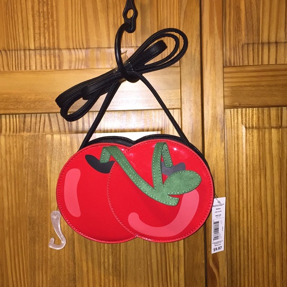 No Boundaries | Bags | New Cherry Design Small Purse | Poshmark